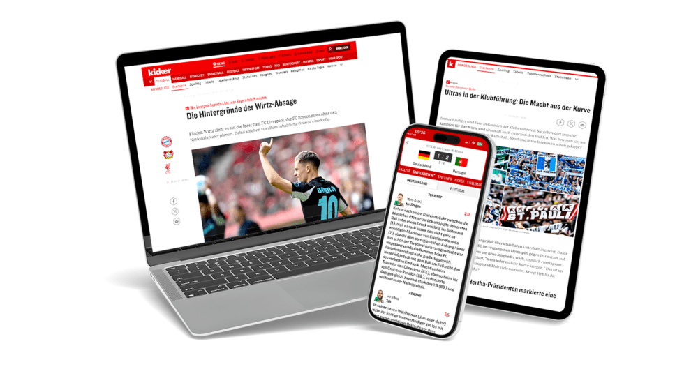 kicker+: Alle Vorteile auf einen Blick - kicker