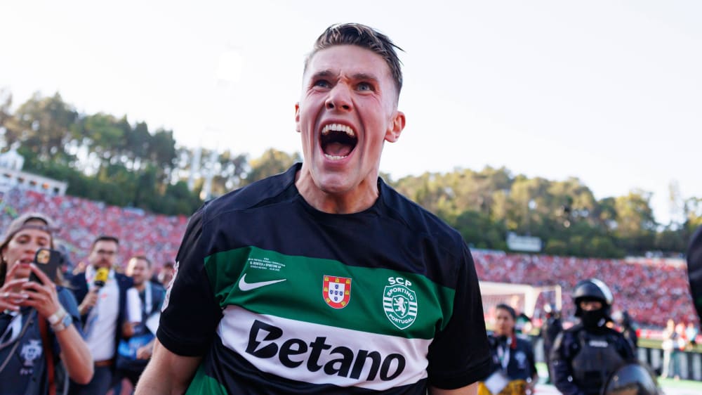 Sporting gewinnt Pokalfinale gegen Benfica - kicker