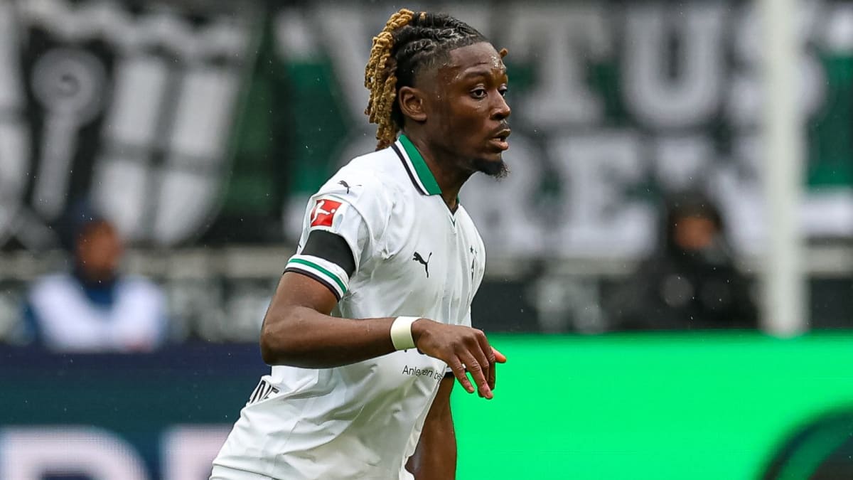 Manu Koné fehlt Gladbach wegen Muskelfaserriss - kicker