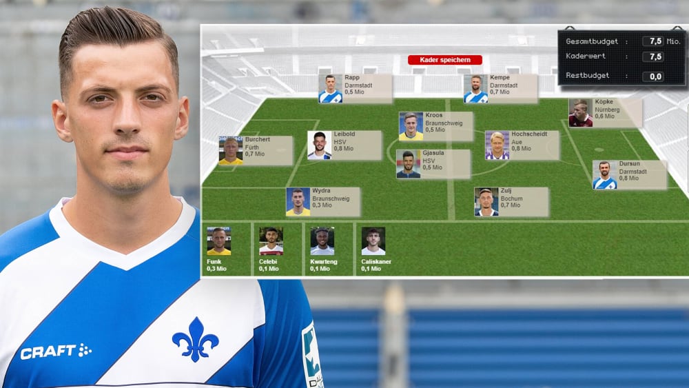 "Schlag den Rapp": Darmstadt ruft zum Manager-Wettkampf auf - kicker