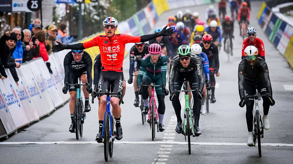 Paris-Nizza: Godon gewinnt stark verkürzte "Königsetappe" - kicker