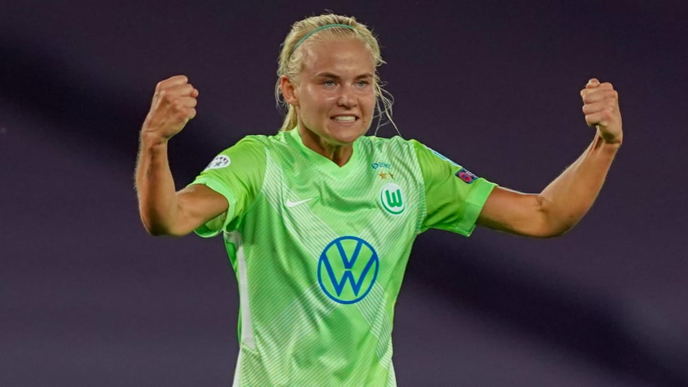 Pernille Harder ist Europas Fußballerin des Jahres 2020 - kicker Pernille Harder ist Europas Fußballerin des Jahres 2020 - kicker