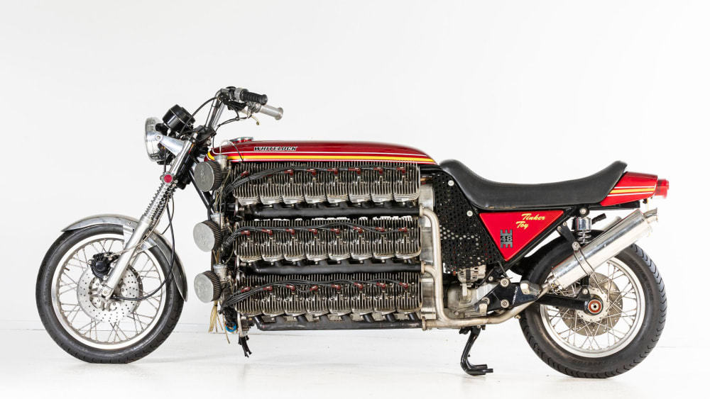 Motorrad "Tinker Toy" mit 48-Zylindern: Wie verrückt ist das denn ...
