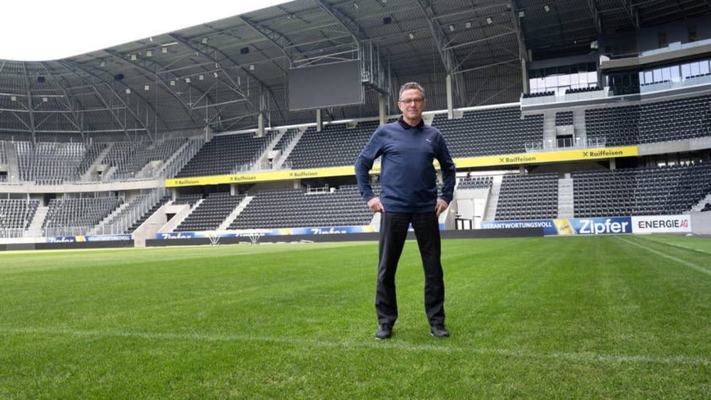 Rangnick freut sich auf EM-Quali-Auftakt in Linz - kicker