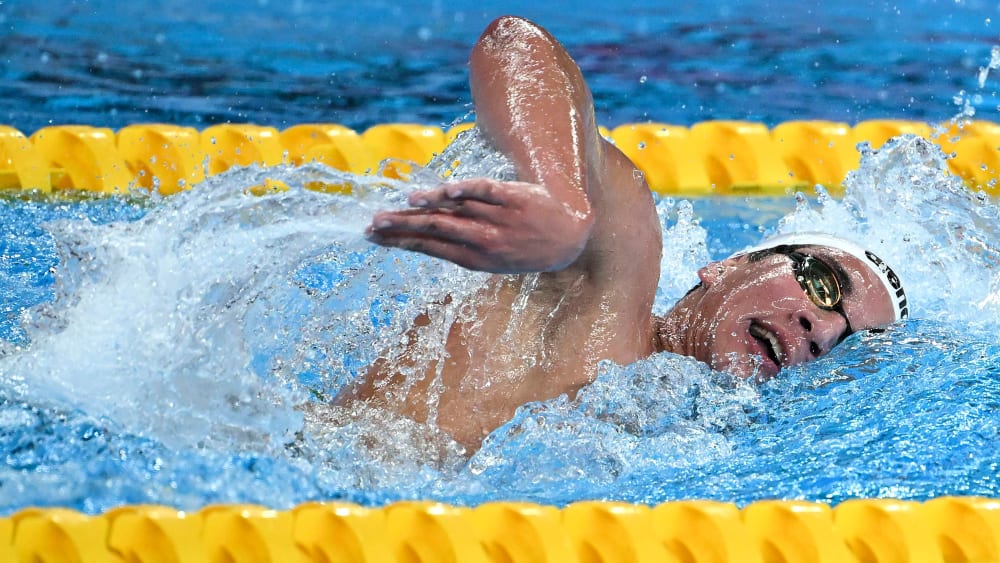 Schwimmen: Tokio-Olympiasieger Hafnaoui für 21 Monate gesperrt - kicker