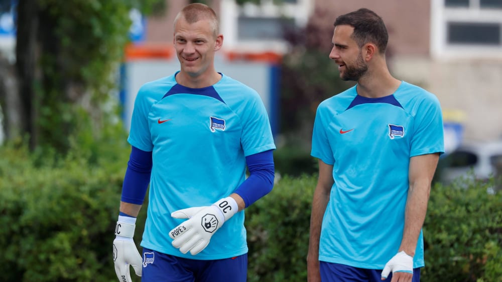 Hertha BSC: Wann sind Christensen und Gersbeck wieder fit? - kicker