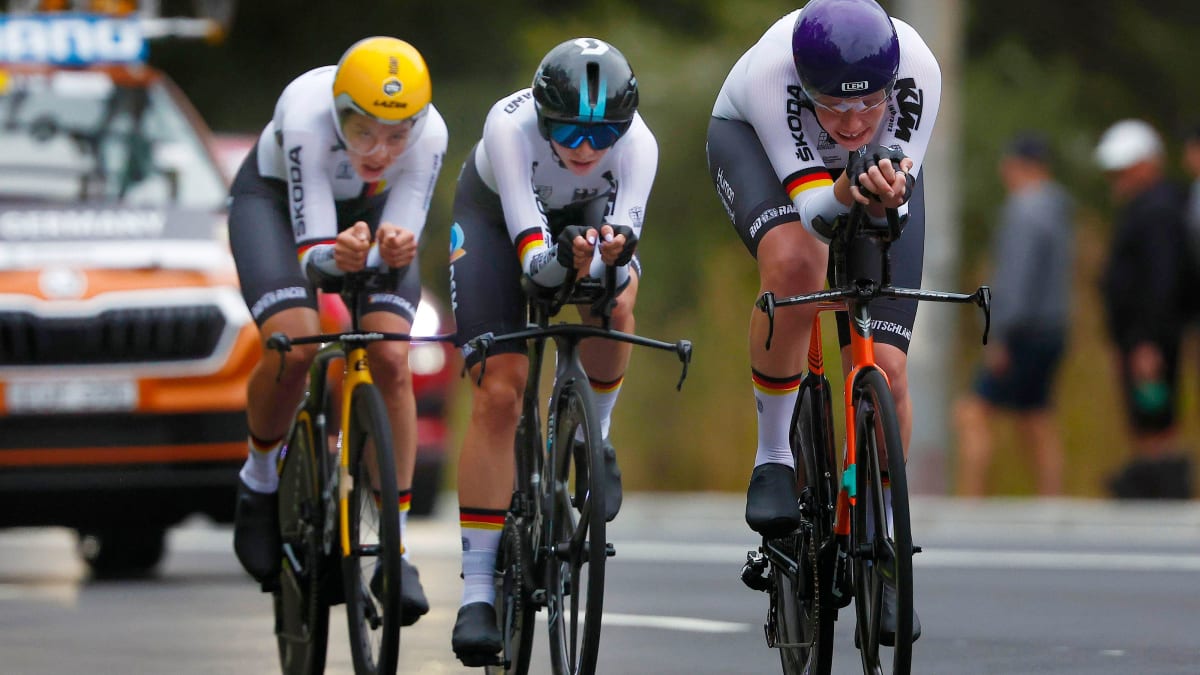 Rad-WM: Deutsches Mixed-Team schrammt an Medaille vorbei - kicker