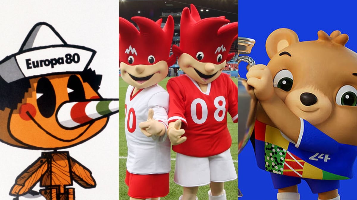Mit Pinocchio ging es los: Alle EM-Maskottchen seit 1980 - kicker