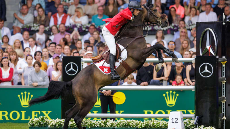 Deutsche Teams feiern Doppelsieg beim CHIO - kicker