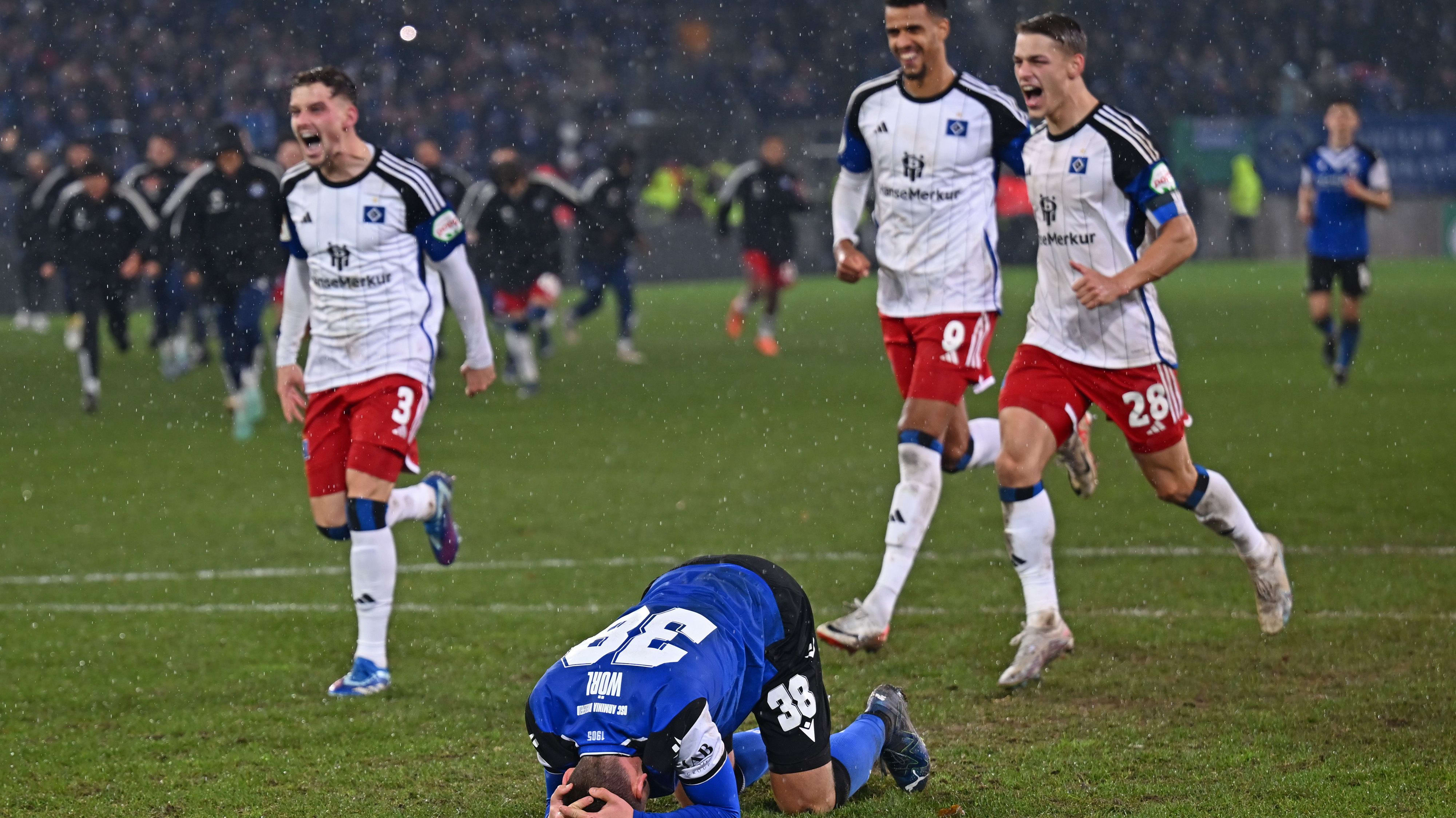 Liveticker | Arminia Bielefeld - Hamburger SV 3:4 | 2. Runde | DFB-Pokal 2023/24 - kicker