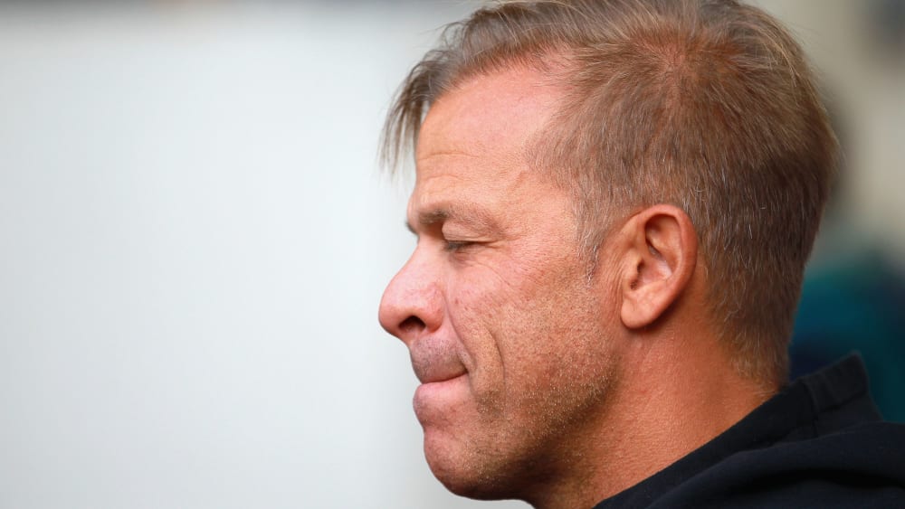 Thema Aufstieg bei Dynamo Dresden: Markus Anfang ist genervt - kicker