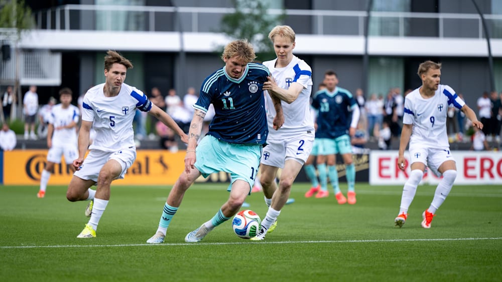 DFB-Elf siegt auch im zweiten Test gegen Finnland - und beweist zum ...