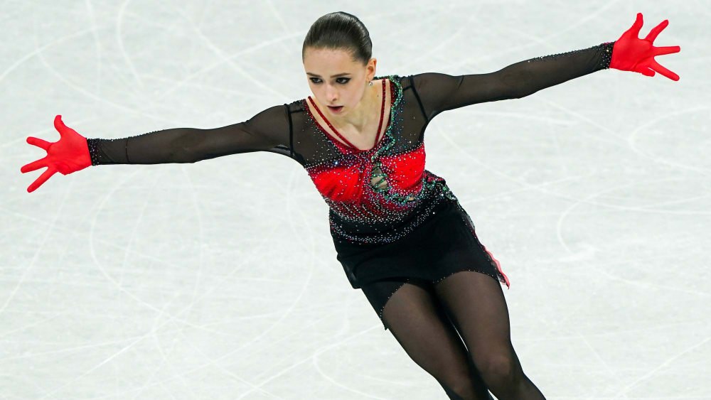 Dopingsperre gegen Eiskunstlauf-Star Valieva bestätigt - kicker