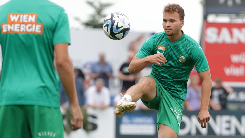 Neo-Rapidler Seidl blickt dem Saisonstart motiviert entgegen - kicker