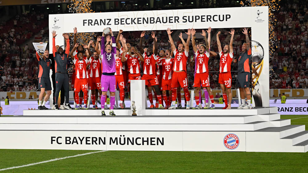 Franz-Beckenbauer-Supercup 2026: Double-Sieger Bayern spielt auswärts ...