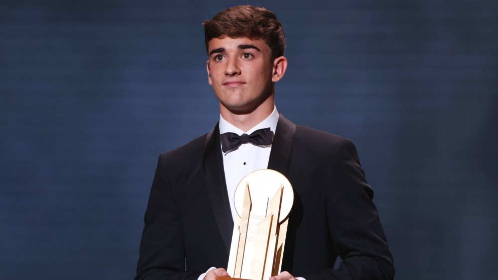 Bellingham wieder nur Zweiter: Gavi ist "Golden Boy" 2022 - kicker