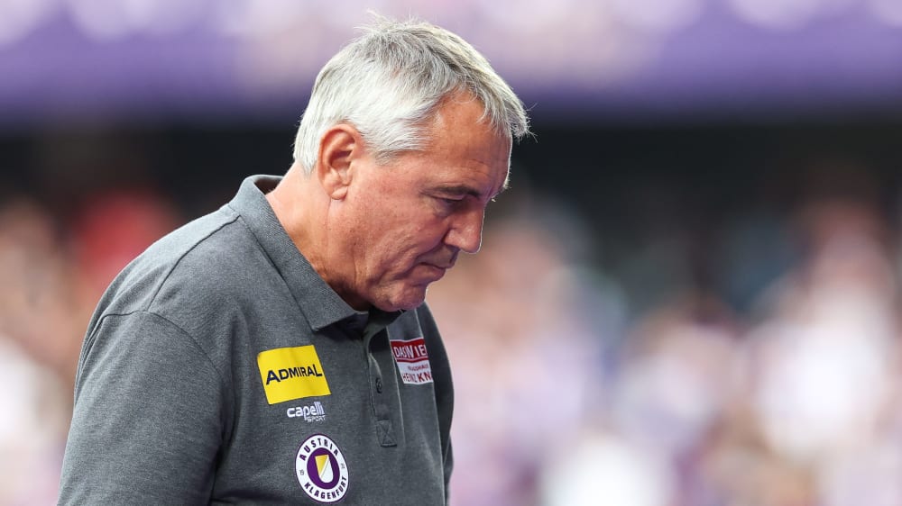 Pacult zügelt nach Glanzstart mit Klagenfurt: "Haben noch nichts ...