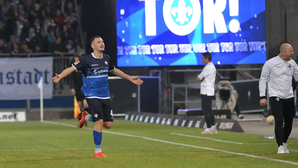 Doppelpacker Stojilkovic: Darmstadt verteidigt Tabellenspitze - kicker