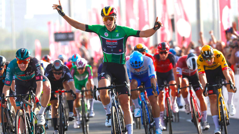 Merlier feiert zweiten Tagessieg - Evenepoel verteidigt Gesamtführung ...