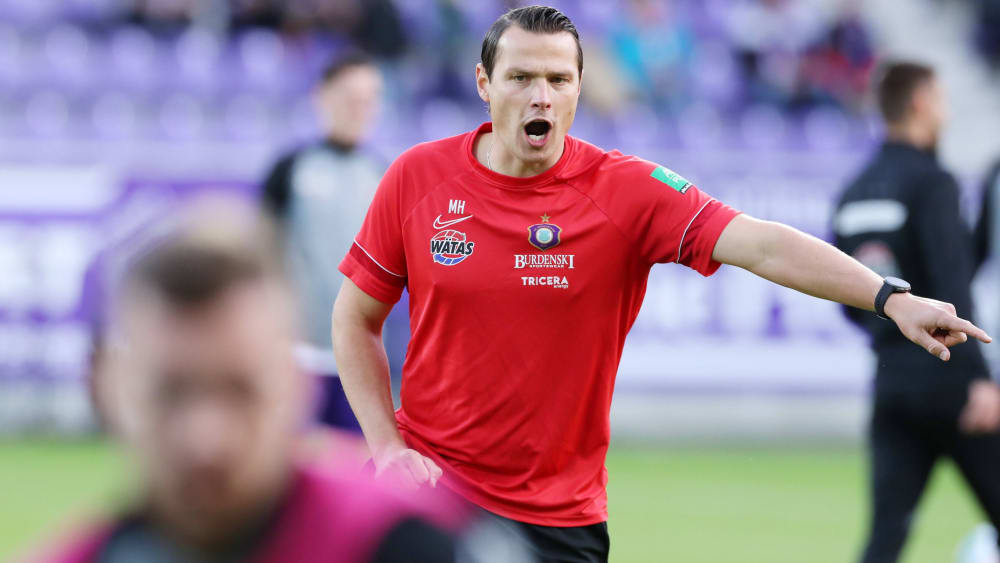 Aue-Coach Hensel: "Mit Kopf, Herz, Körper und voller Leidenschaft" - kicker