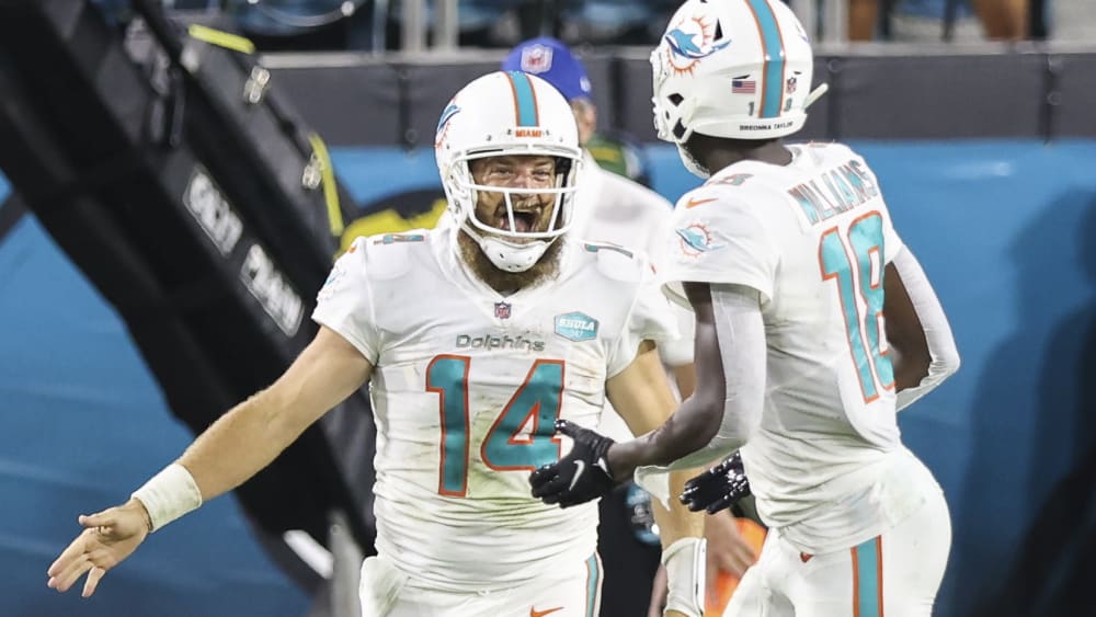 NFL - "Bring die Kinder ins Bett": Fitzpatrick glänzt und zeigt ...