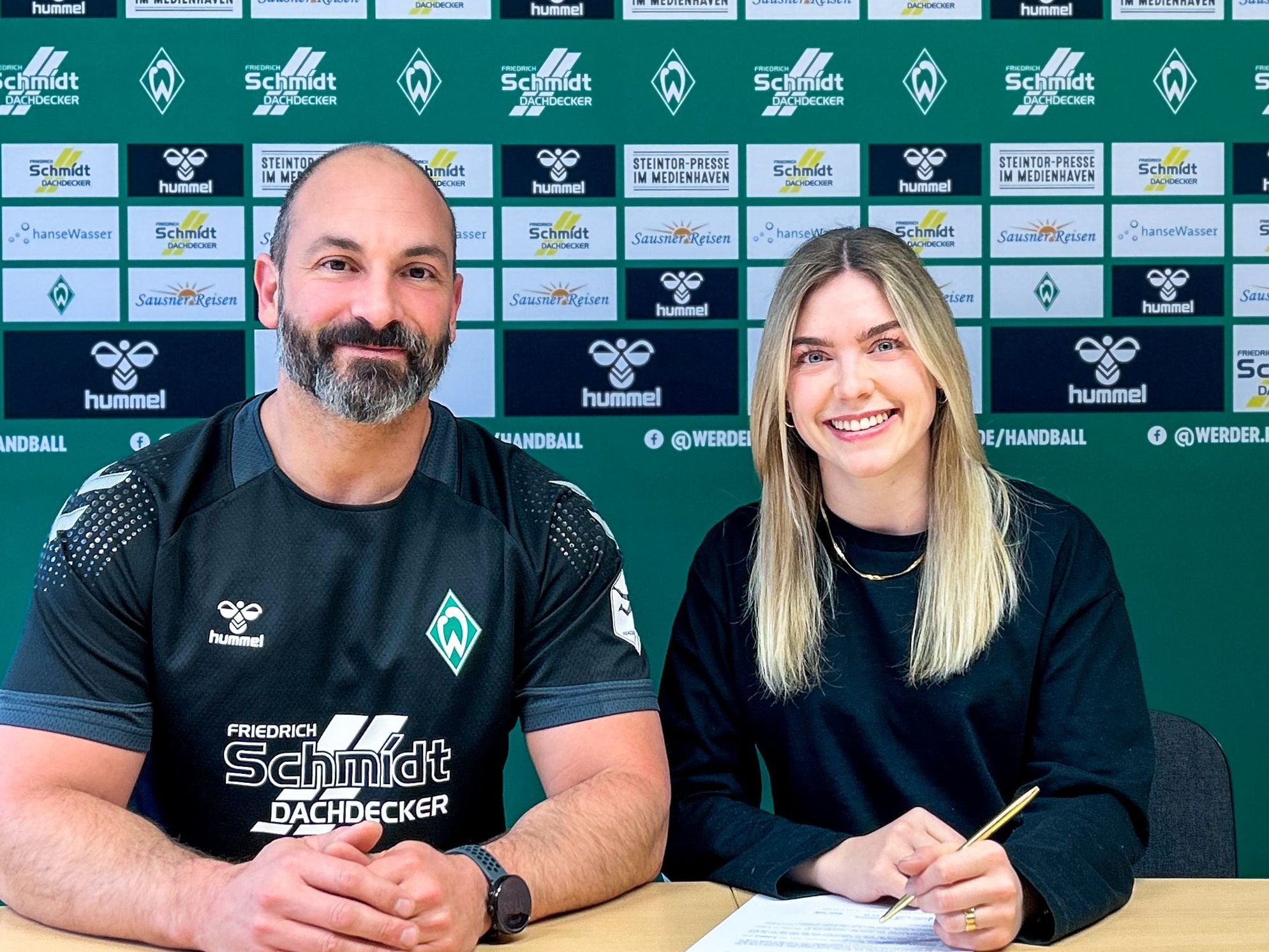 "Echte Werderanerin": SV Werder Bremen holt Malin Pods für die 2 ...