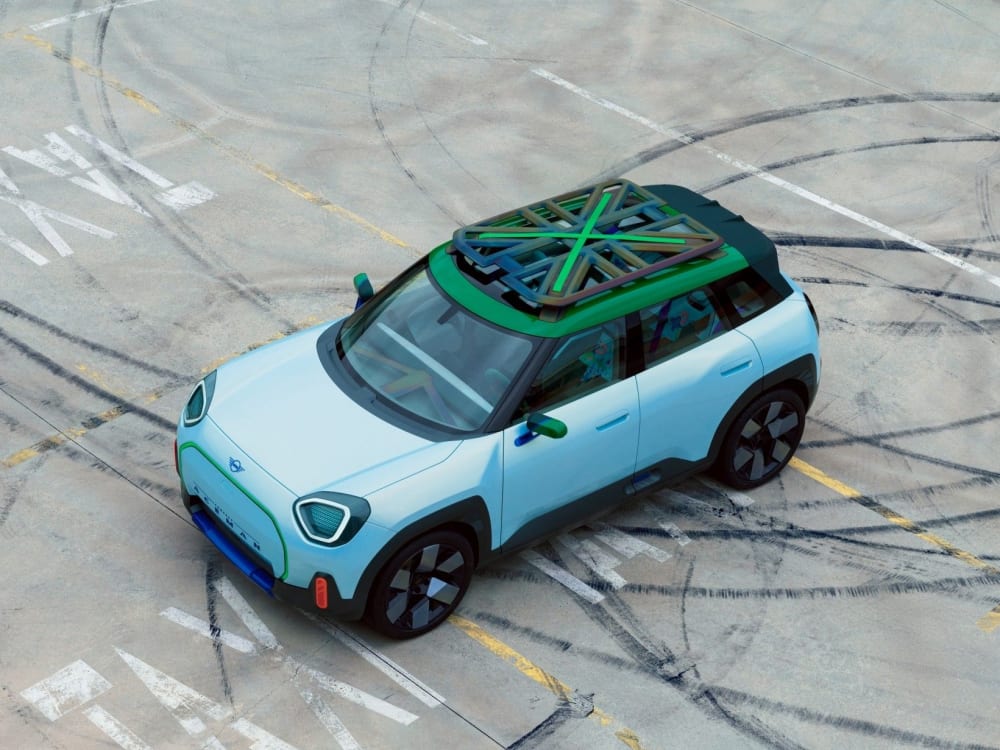 Neuer elektrischer Mini Cooper E, neuer Mini Countryman 2023 - kicker