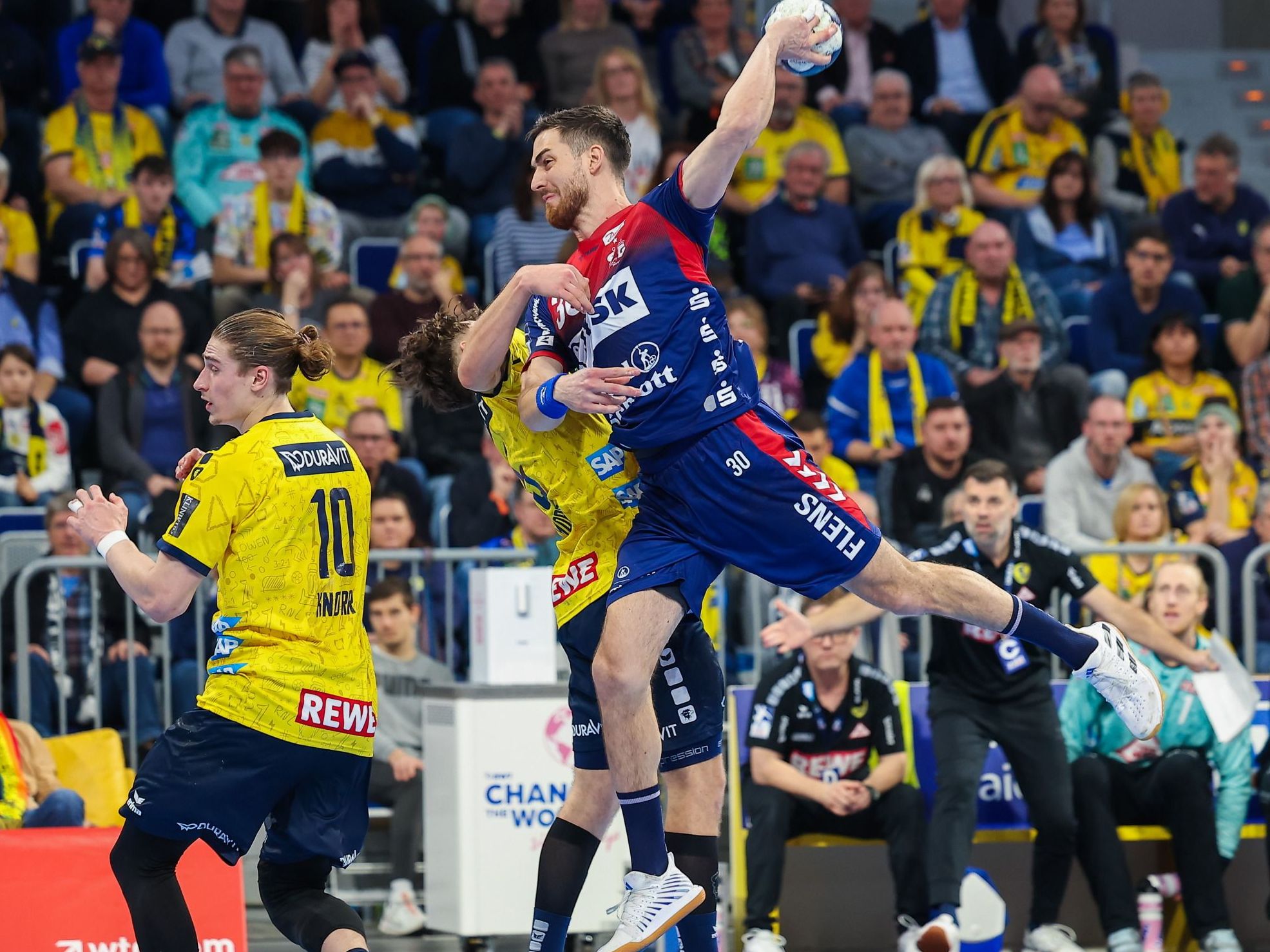 Handball: SG Flensburg-Handewitt distanziert Rhein-Neckar Löwen ...