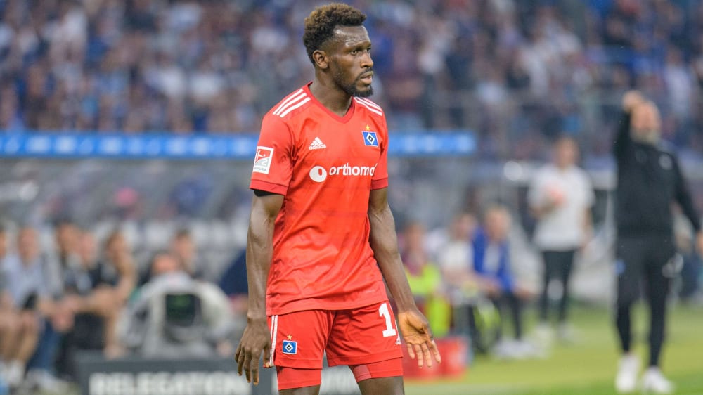 HSV: Entwarnung bei Bakery Jatta vor Relegationsrückspiel - kicker