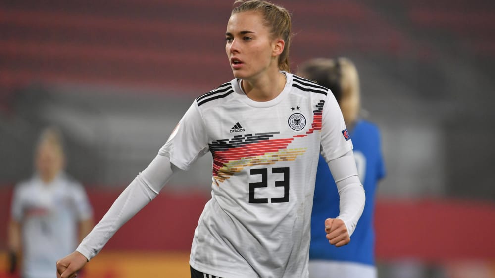 Nach dem Hattrick im DFB-Team: Freigang erklärt ihr Erfolgsrezept - kicker