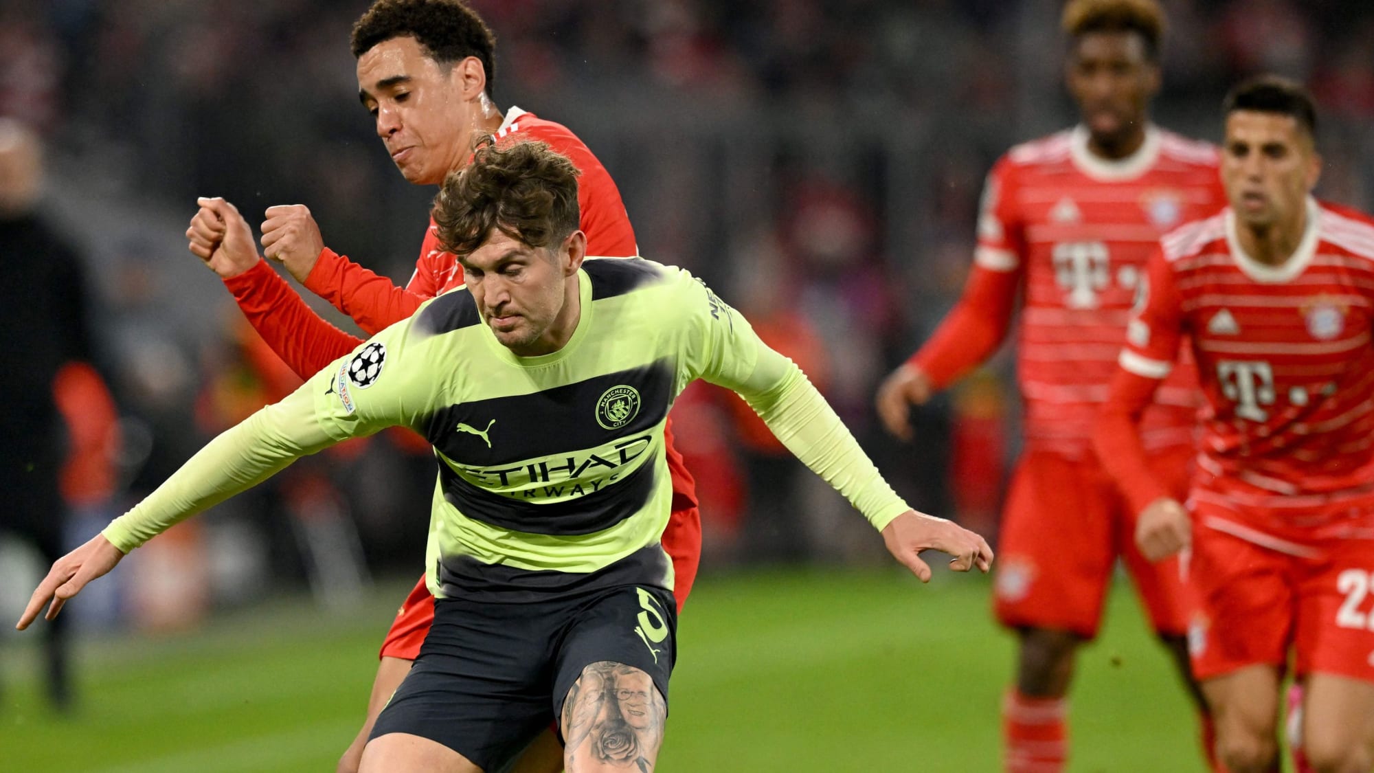 Zwei starke Münchner, Haaland - und Turpin: Die Noten zu Bayern-ManCity ...