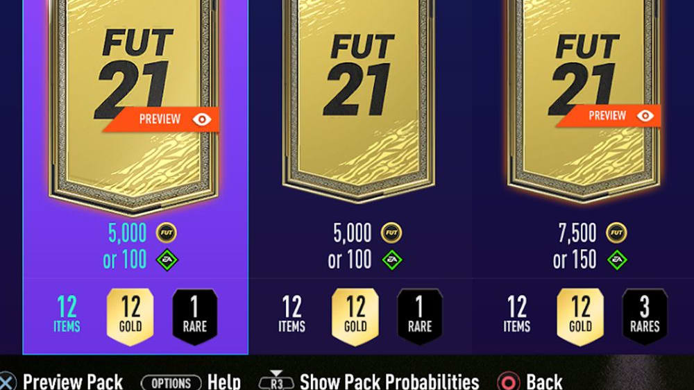 Vorschau-Packs bleiben in FIFA 21 erhalten - kicker