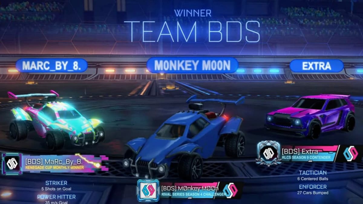 Rocket League: Team BDS besiegt Giants Gaming im RLCS Finale - kicker
