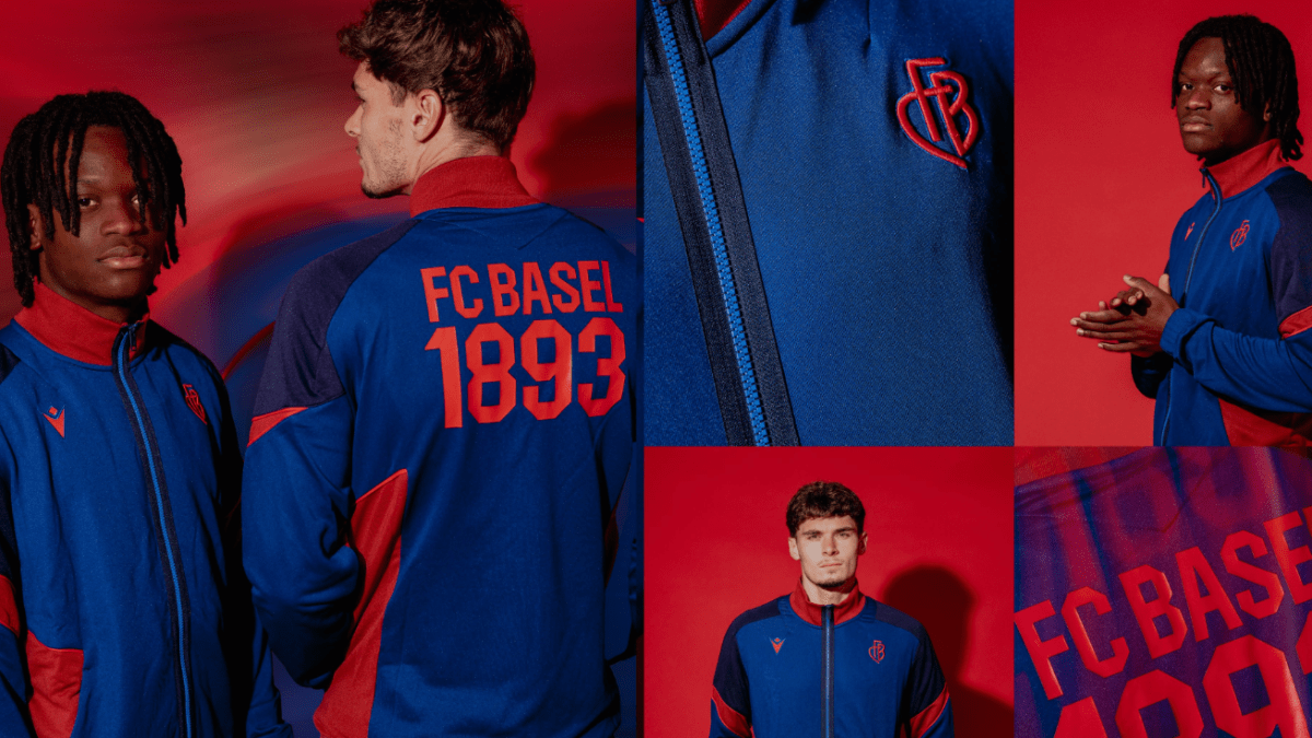 Der FC Basel präsentiert das "Anthem-Jacket" - kicker