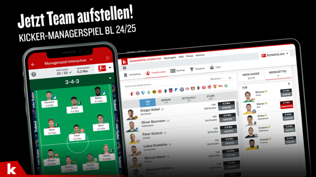 Kult seit 1997: Die kicker Managerspiele - kicker