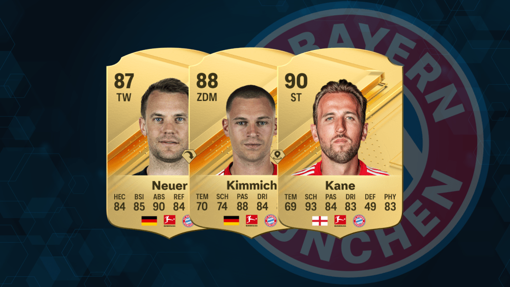 EA SPORTS FC 24 Ultimate Team: Die Ratings des FC Bayern - kicker