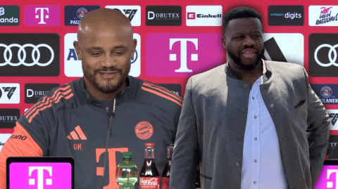 "Nur nicht gewusst, wo er war": Kompany scherzt wegen Co-Trainer ...