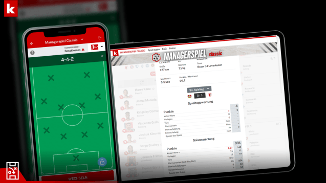 Kult seit 1997: Die kicker Managerspiele - kicker