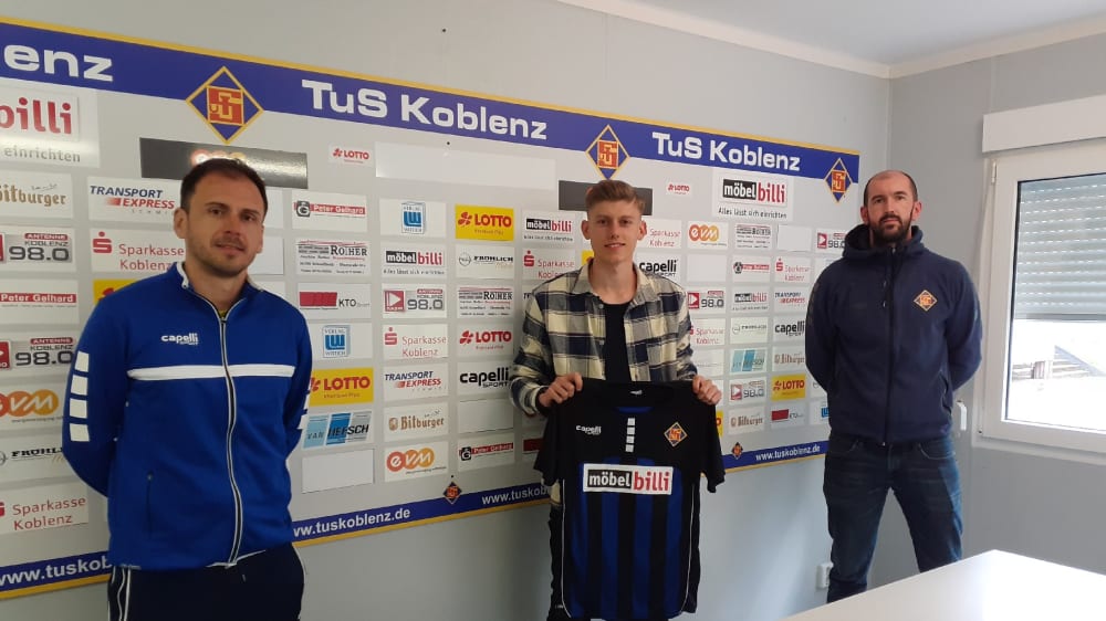 TuS Koblenz: Auch Dominic Fuß verlängert - kicker