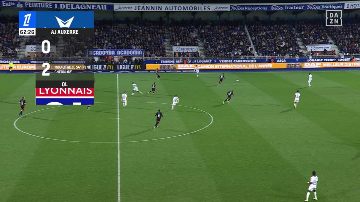 Video | AJ Auxerre - Olympique Lyon 1:3 | 29. Spieltag | Ligue 1 2024/25 - kicker