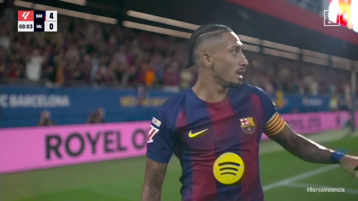 Torfestival mit Raphinha und Lewandowski: Barcelona schießt Valencia ab ...