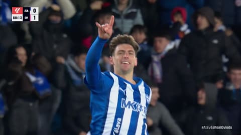 Alaves - Oviedo: Tor zum 1:1 durch Boyé in der 69. Minute | Match-Clip ...