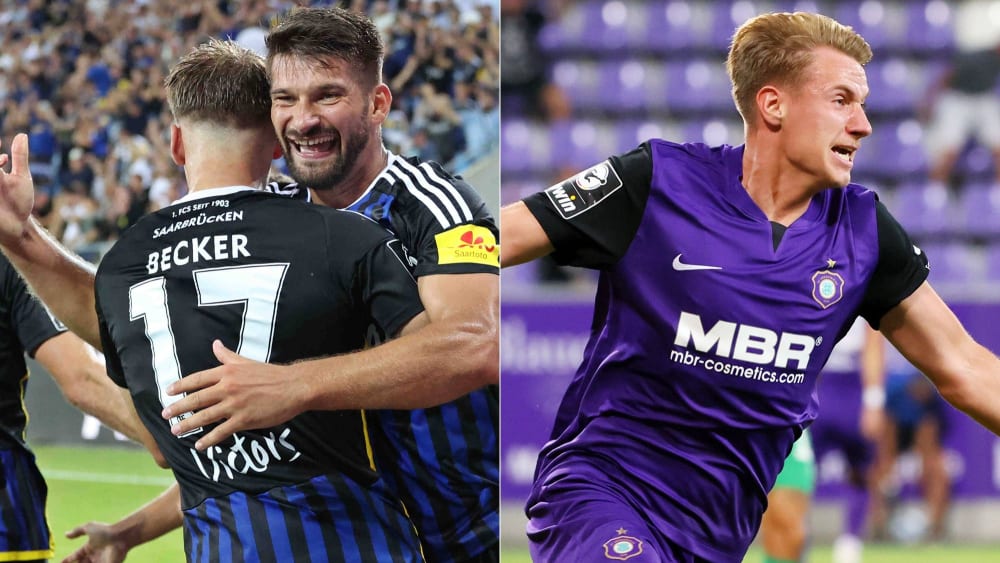 Brünker krönt rasante FCS-Aufholjagd - Debütant schießt Aue zum Sieg ...