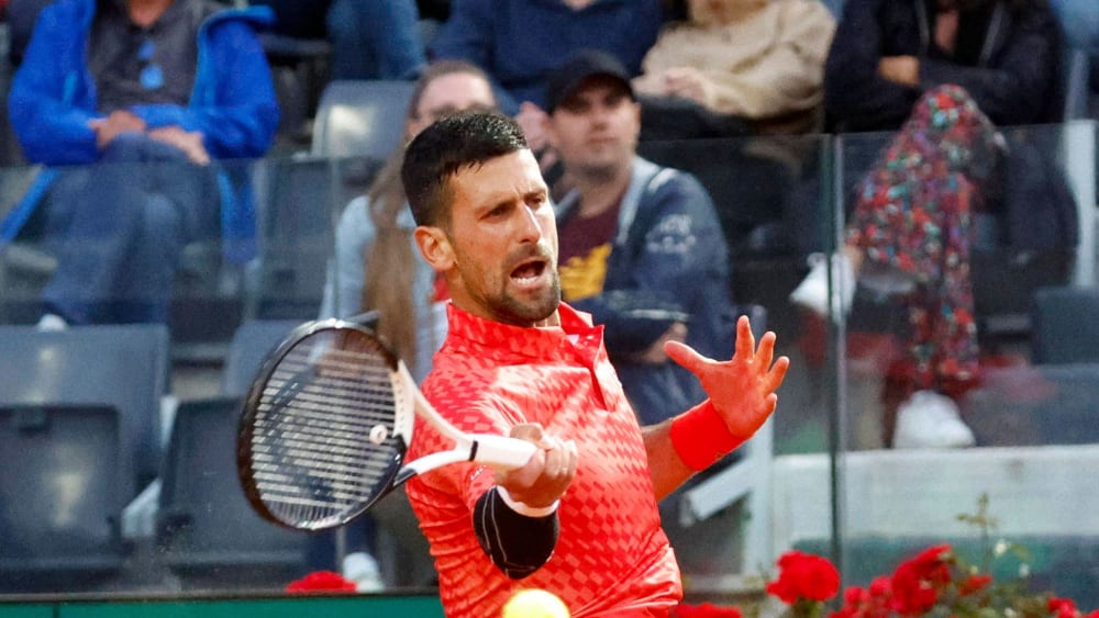 Sieg gegen Außenseiter Etcheverry: Djokovic gewinnt Auftaktmatch - kicker