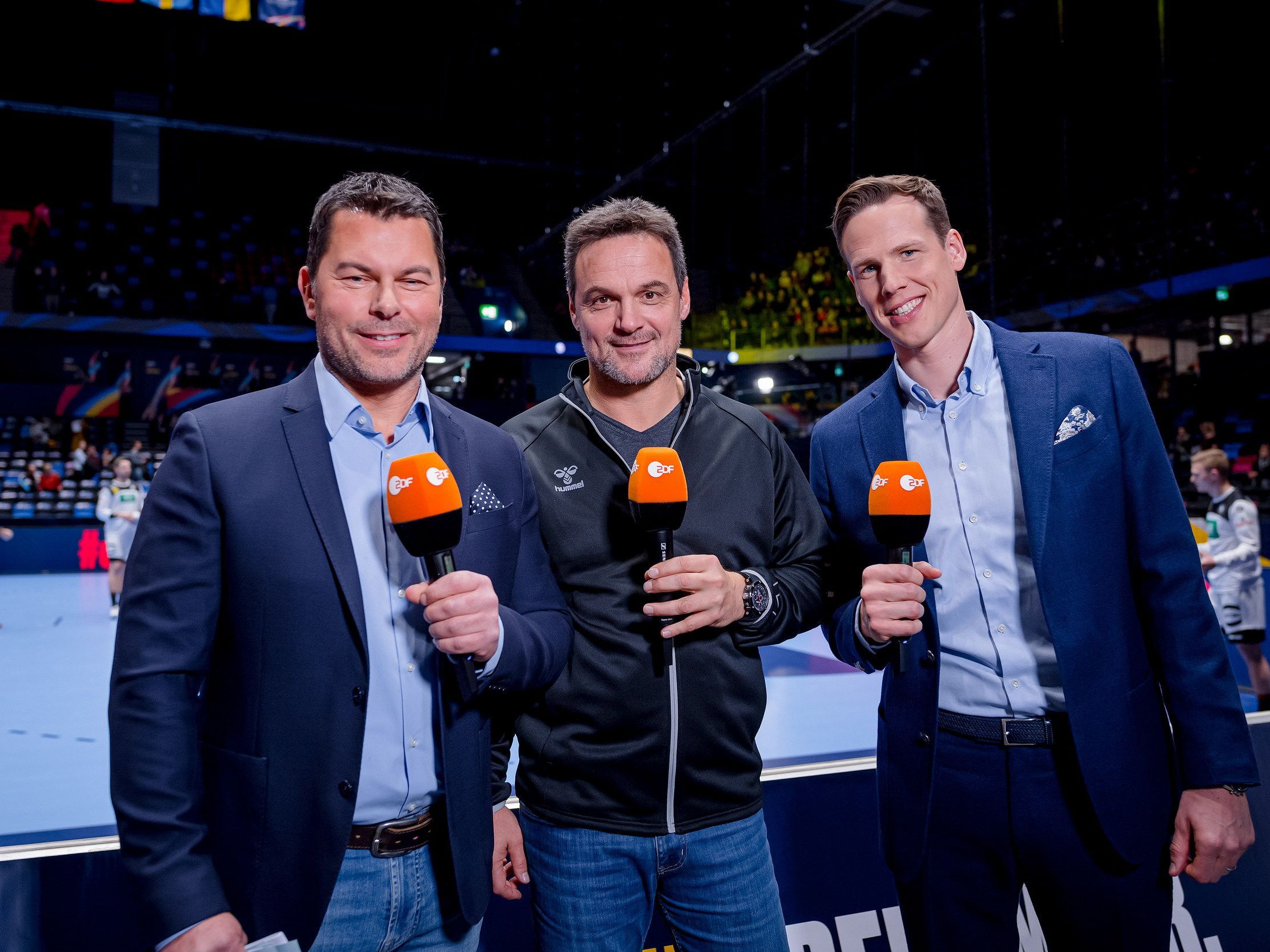 ZDF vor Eröffnungsspiel mit sportstudio reportage | Handball-World