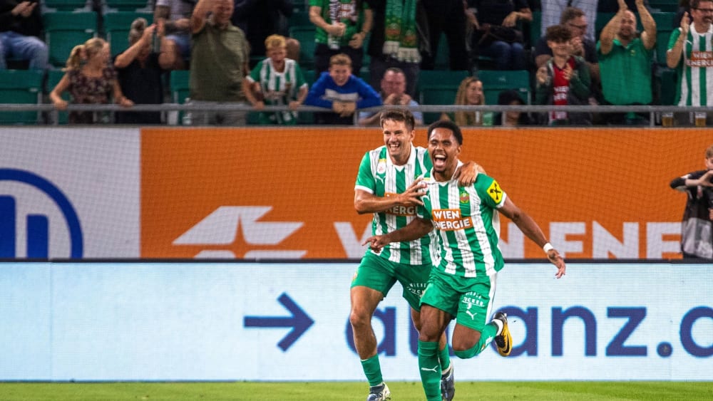 Klare Sache gegen Tuzi: Rapid in voller Fahrt weiter - kicker