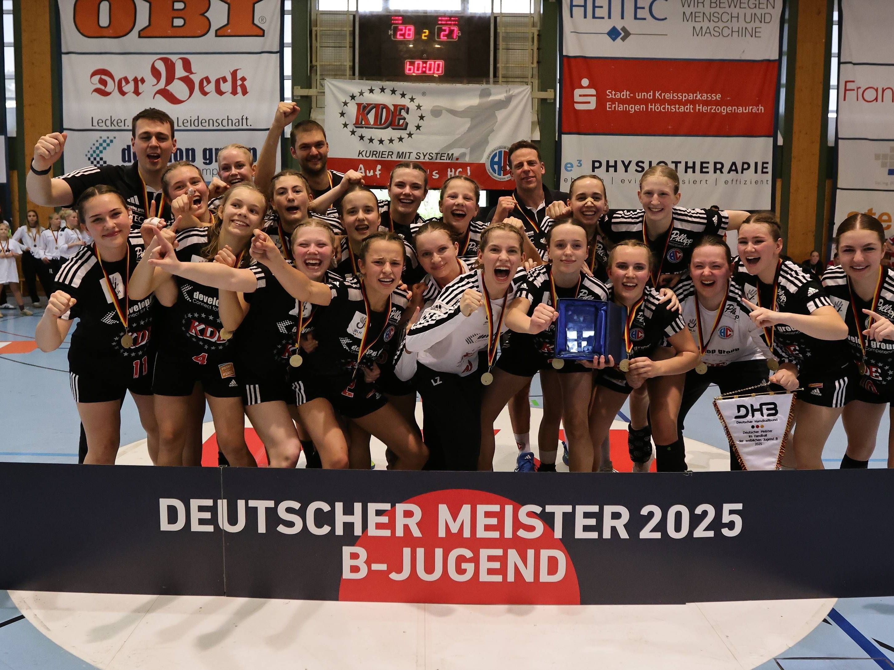 Weibliche B-Jugend-Bundesliga im Handball mit 36 Teams | handball-world