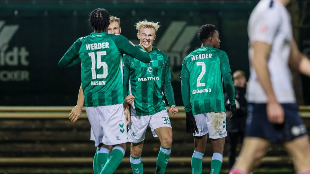 Effizienter Werder-Nachwuchs gewinnt in Lohne - kicker