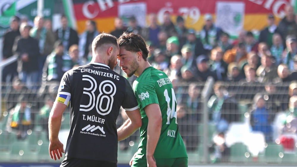 Chemie Leipzig muss mit Remis gegen Chemnitz leben - kicker