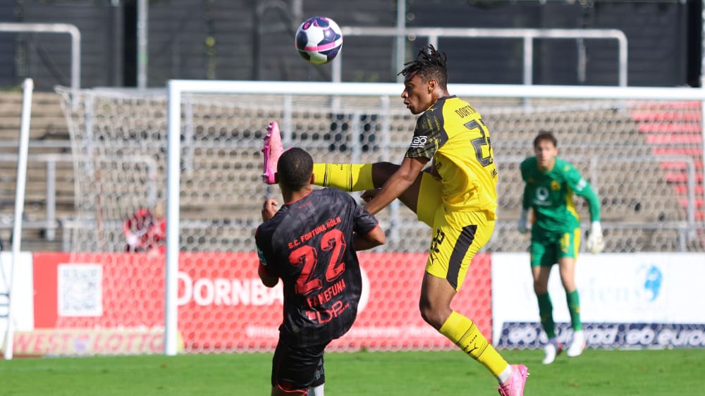 Mit Video: 90.+7: Fortuna Köln rettet einen Punkt gegen die BVB-Talente ...